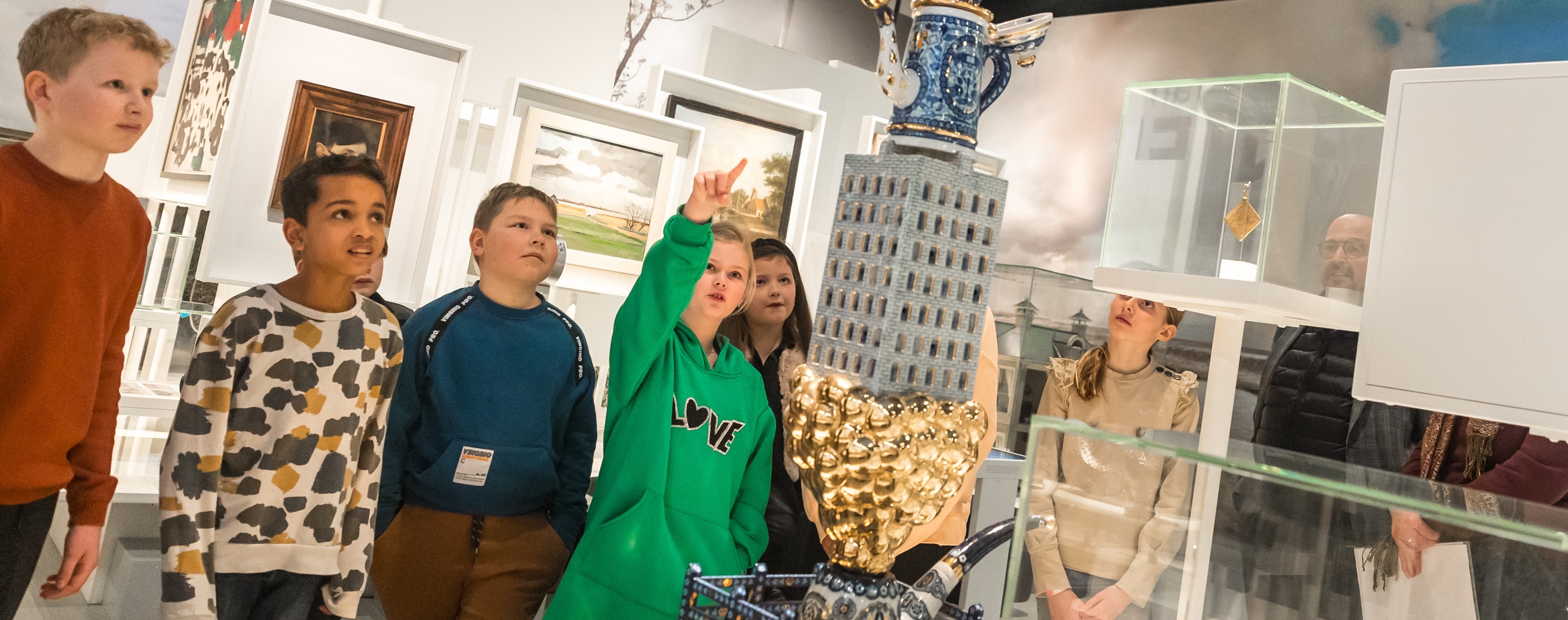 Het Fries Museum - het museum van Friesland, in Leeuwarden